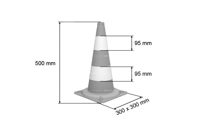 Plot de chantier, plot de chantier prix, plot de travaux | Sino Concept