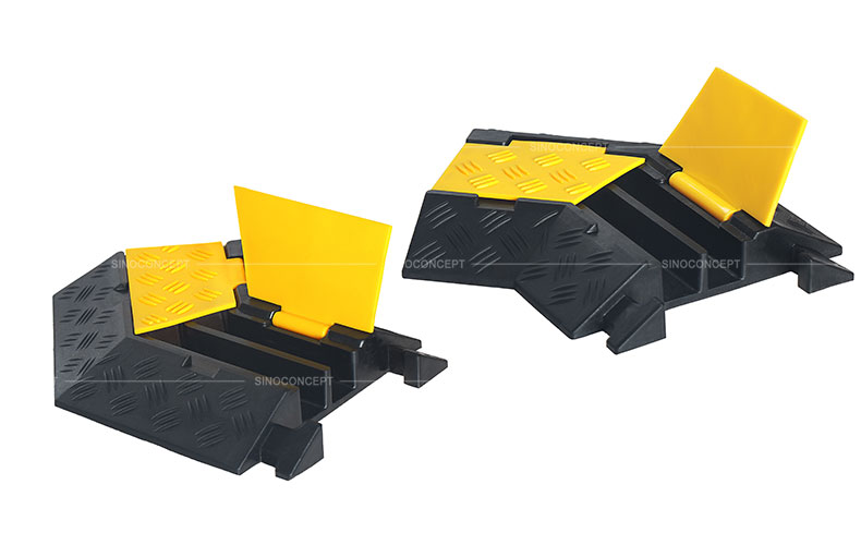 Passe-câbles extérieur, Passe-câbles au sol 2 canaux - Sino Concept